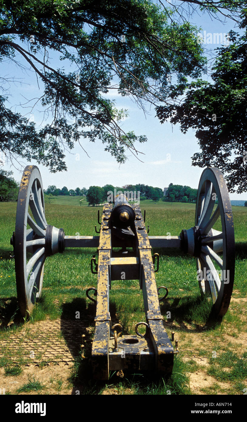 Artillery Park, Valley Forge National Historic Park, Pennsylvania Stock ...