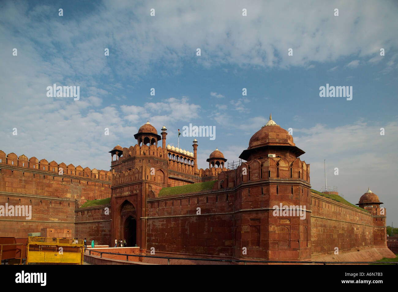 main gate of Red Fort 1648 AD Old Delhi India Stock Photo - Alamy