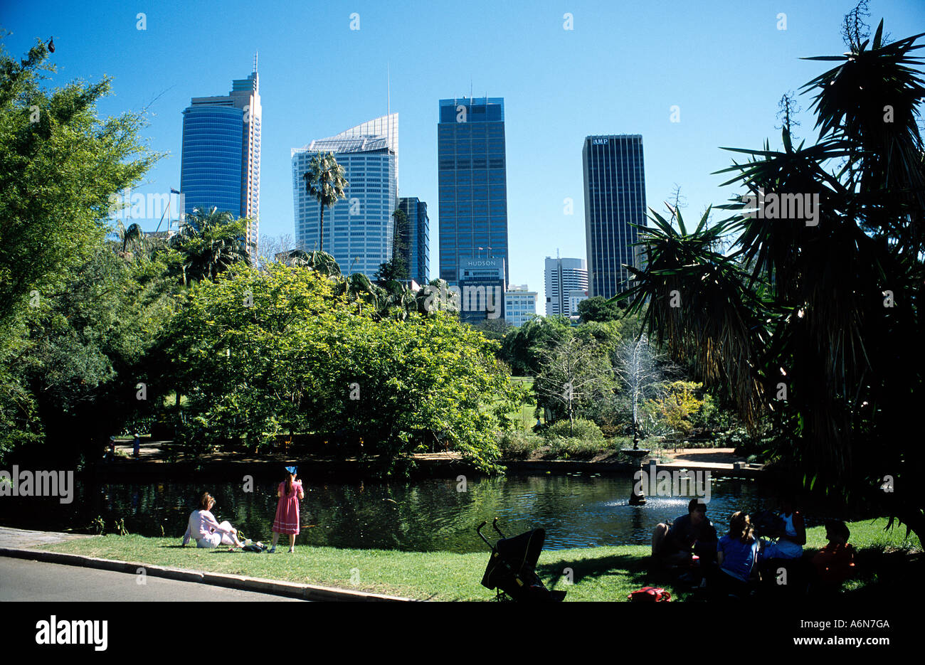 Botanical Gardens in Sydney Australia Stock Photo - Alamy