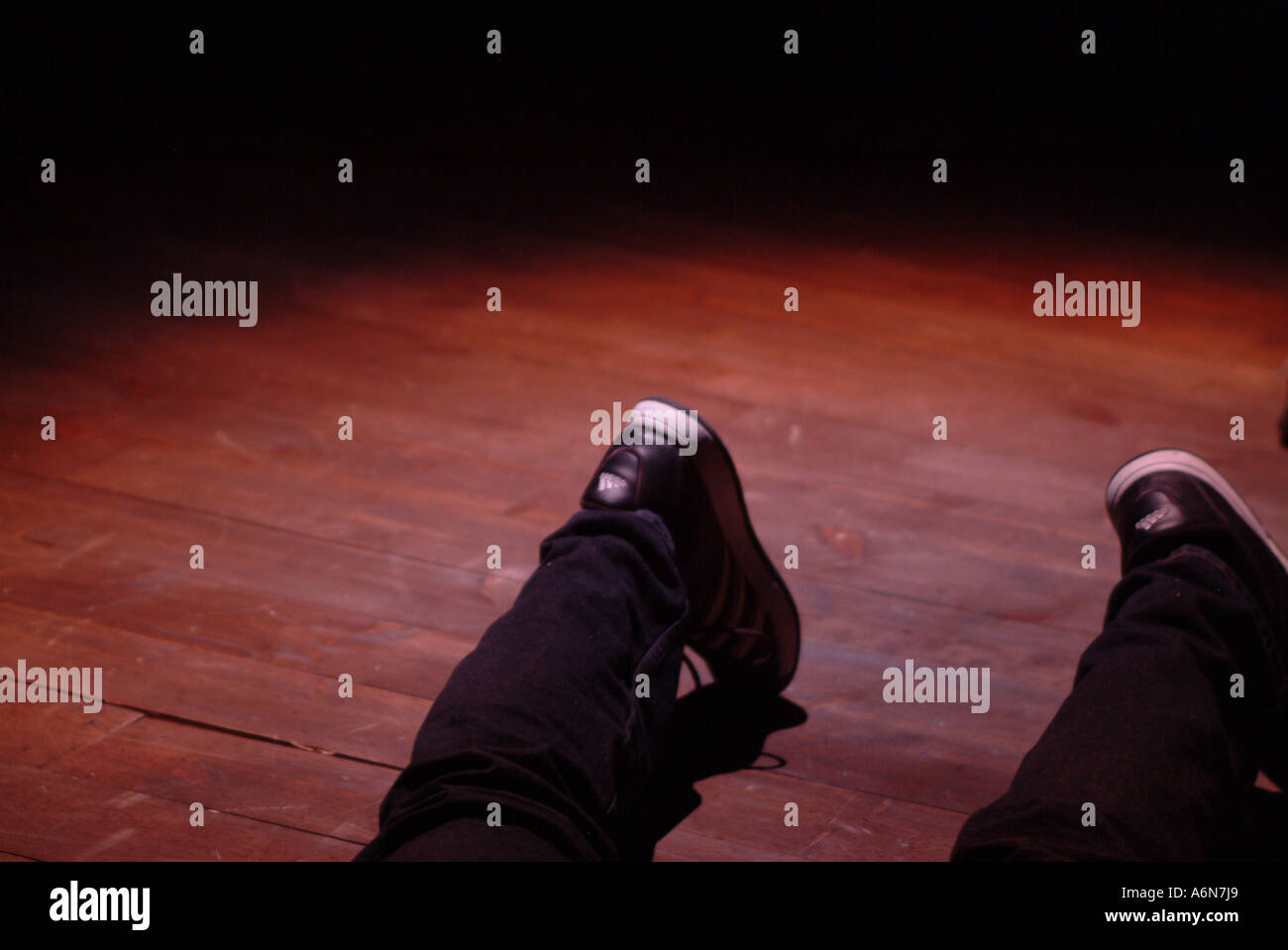 Dead on stage Stock Photo - Alamy