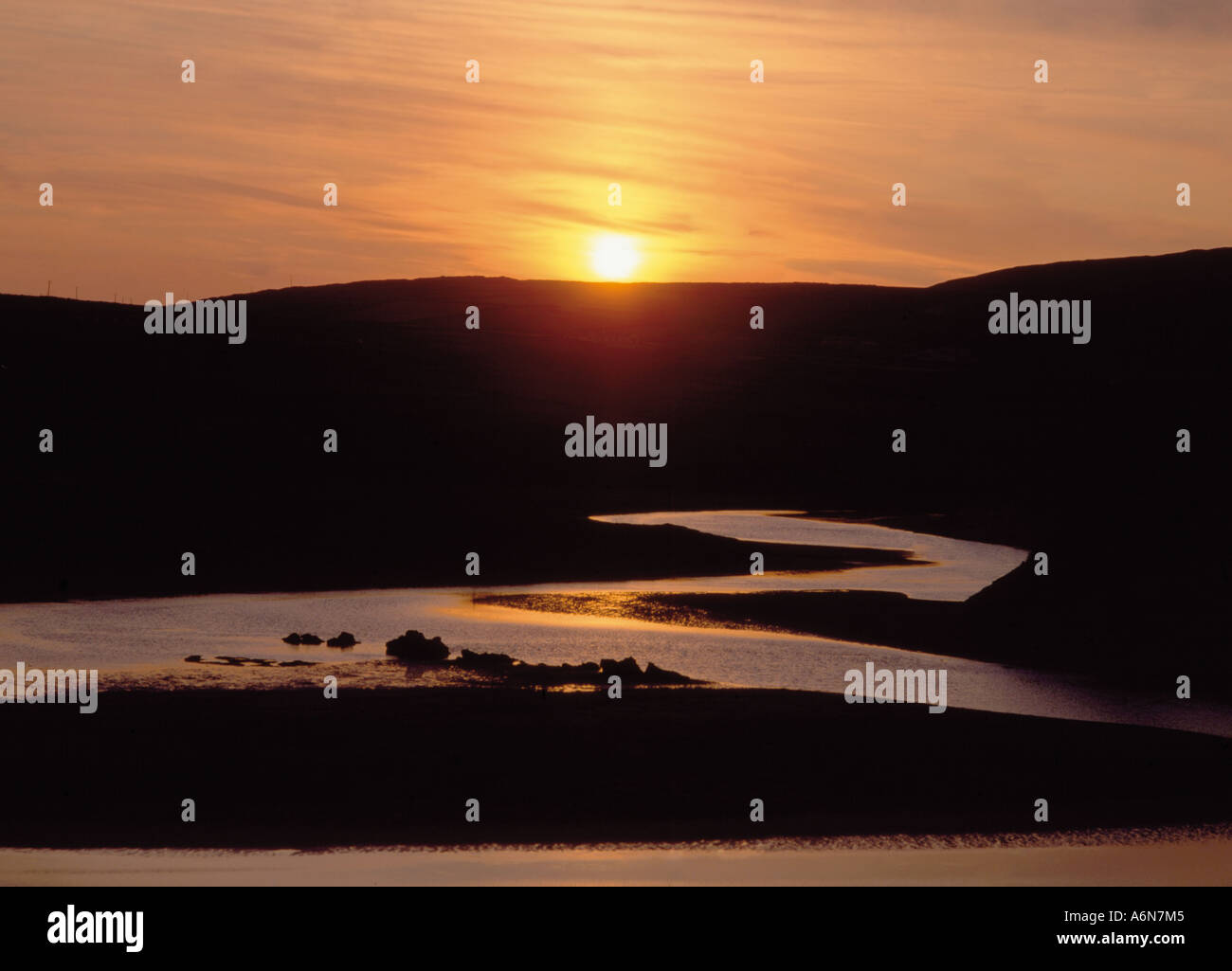 ireland county cork sunset barley cove Stock Photo - Alamy