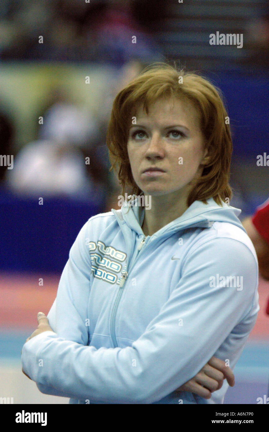 svetlana feofanova russian pole vaulter Stock Photo - Alamy