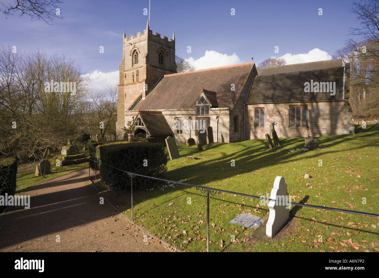 St Leonards Church Beoley Worcestershire Stock Photo - Alamy