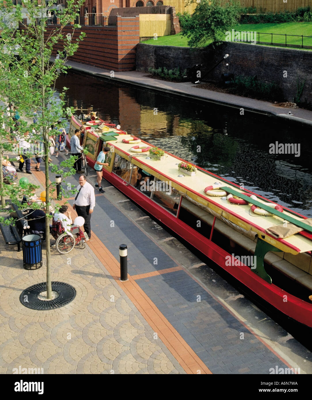the birmingham main line canal Stock Photo - Alamy