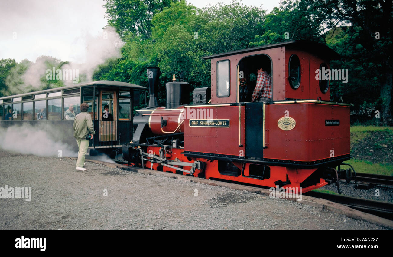 brecon mountain railway Stock Photo - Alamy
