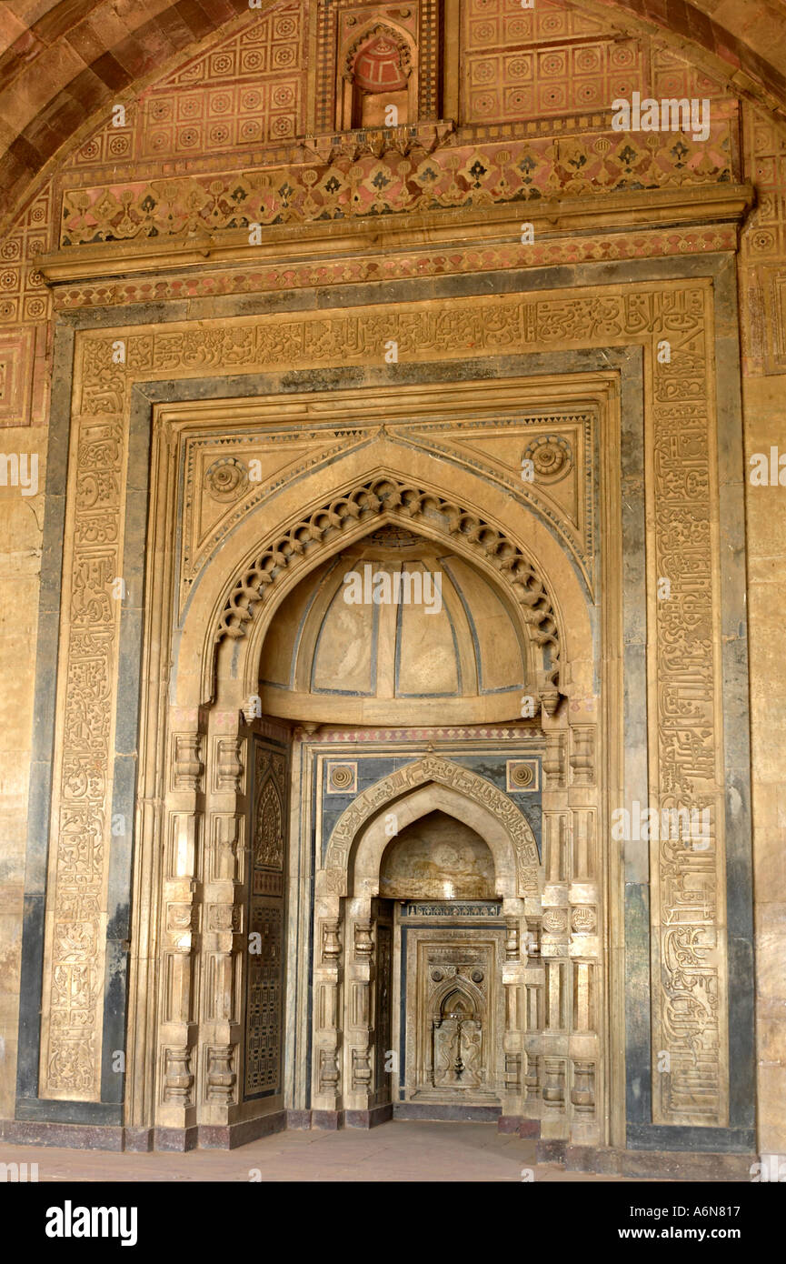 Purana Qila Old Moghul Indian Fort 1538 A D Delhi India Stock Photo - Alamy