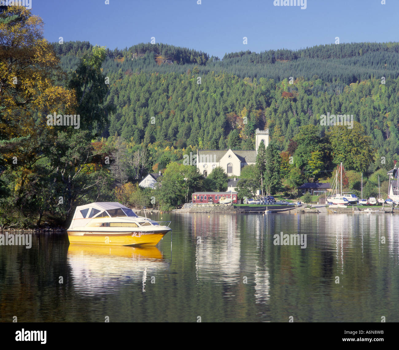 Kenmore Loch Tay Stock Photo - Alamy