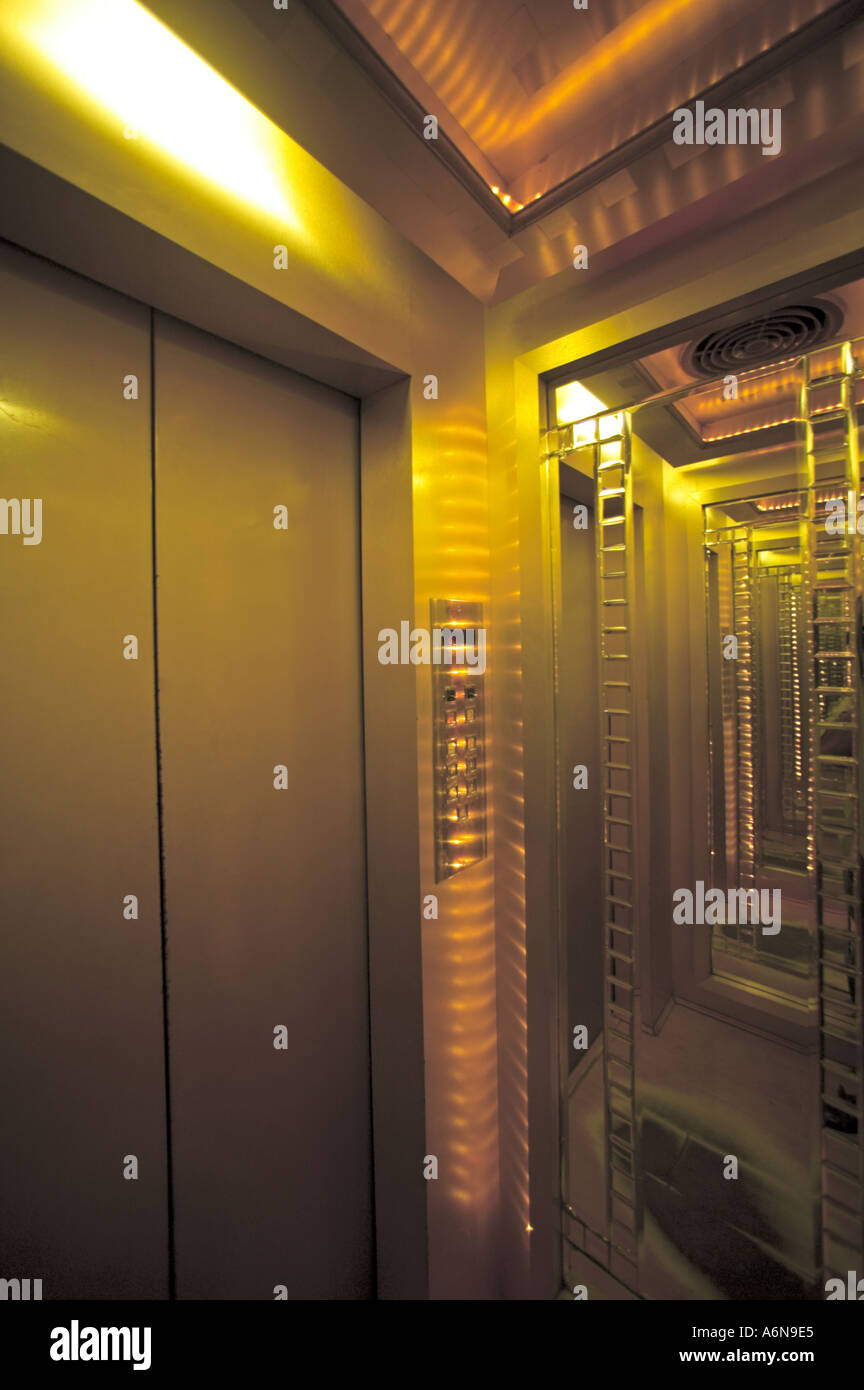 Lift Interior India Stock Photo - Alamy
