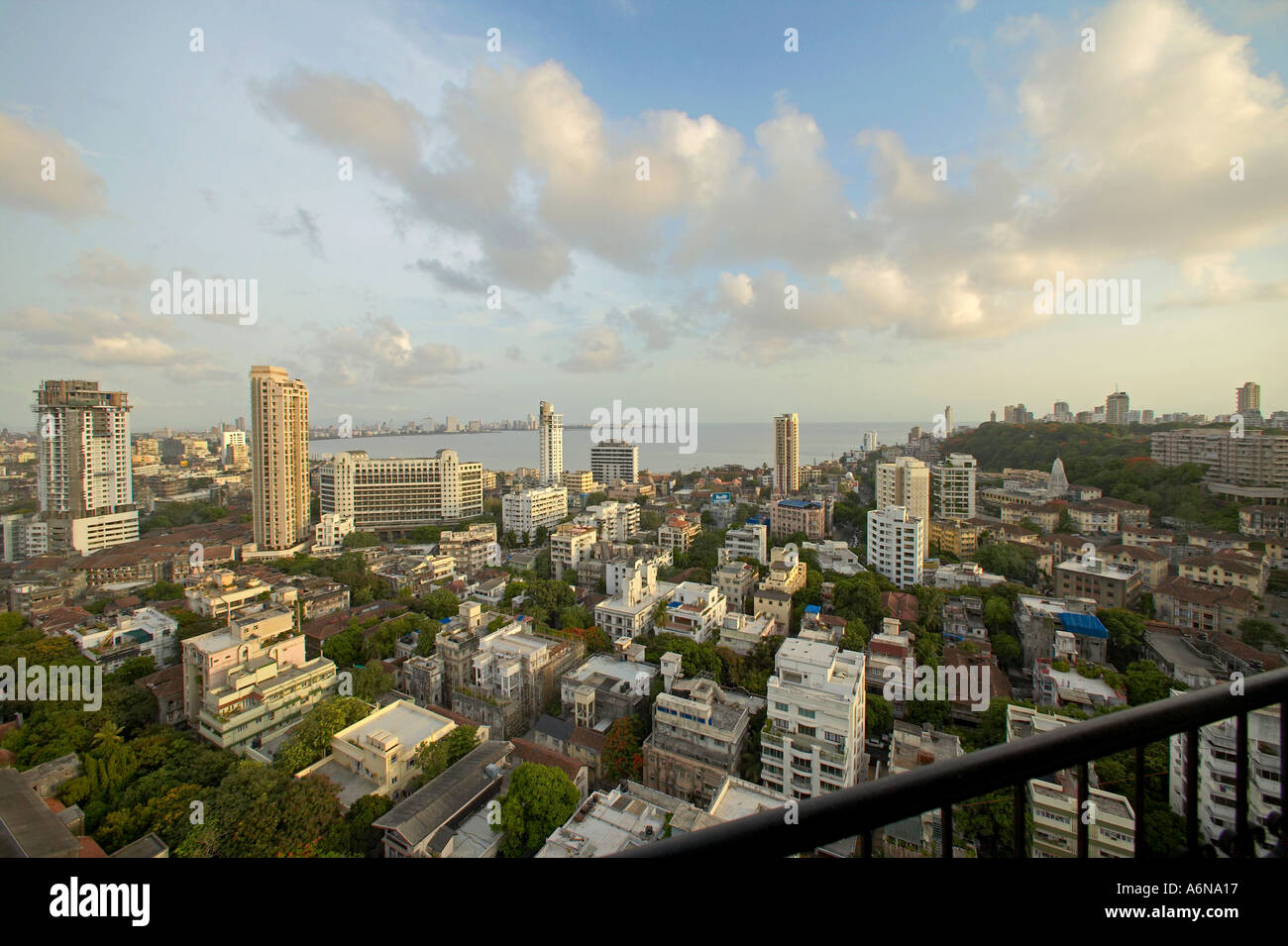 Mumbai city skyline showing modern high rise buildings and Nariman ...