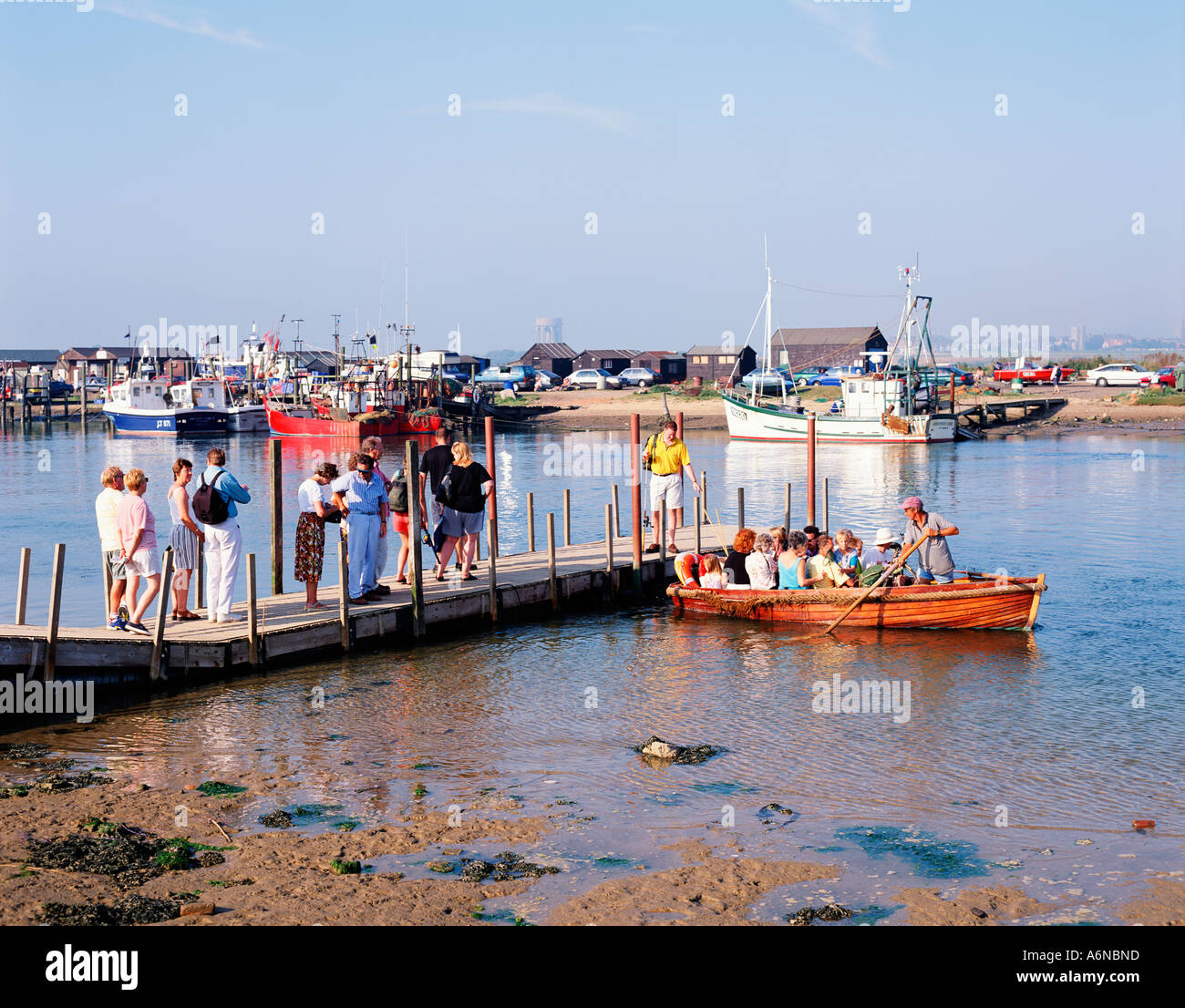 GB SUFFOLK WALBERSWICK SOUTHWOLD FERRY RIVER BLYTH Stock Photo - Alamy