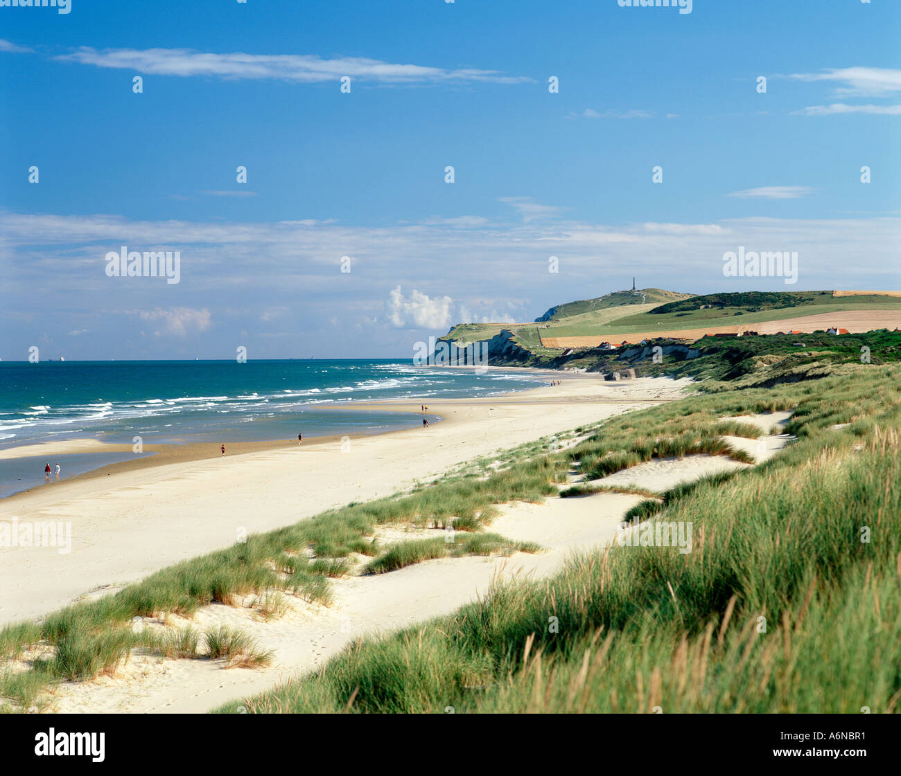 Plage de cap blanc nez hi-res stock photography and images - Alamy