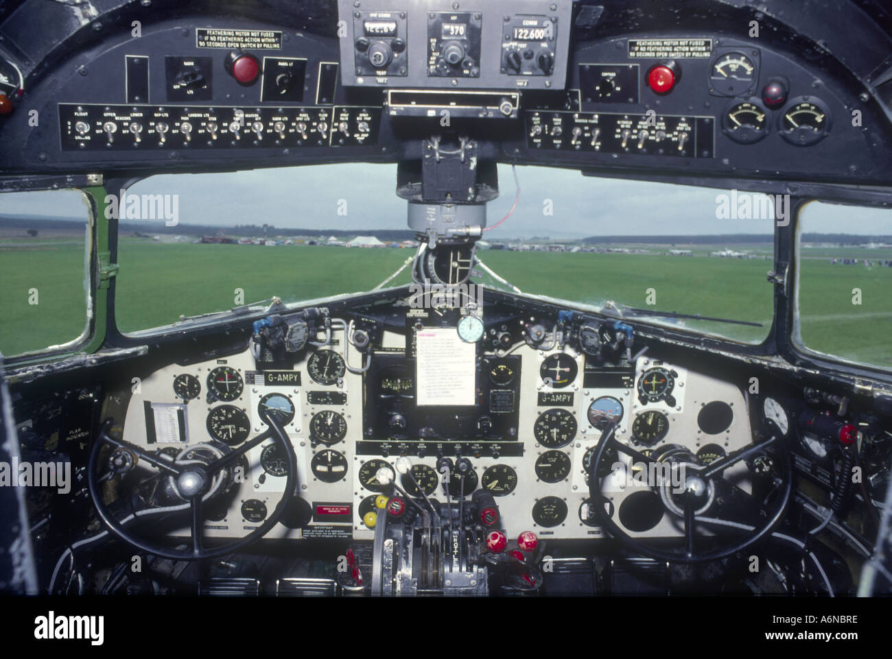 DC-47B Skytrain Dakota Cockpit 'Gooney Bird' Aircraft. GAV 2267-236 ...