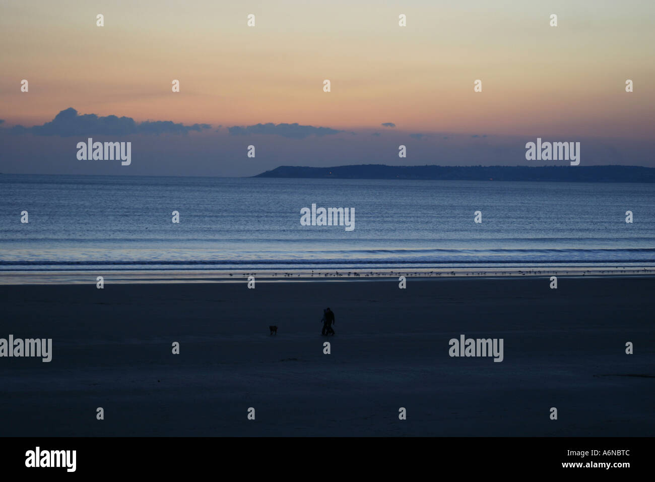 Aberavon beach sunset hi-res stock photography and images - Alamy