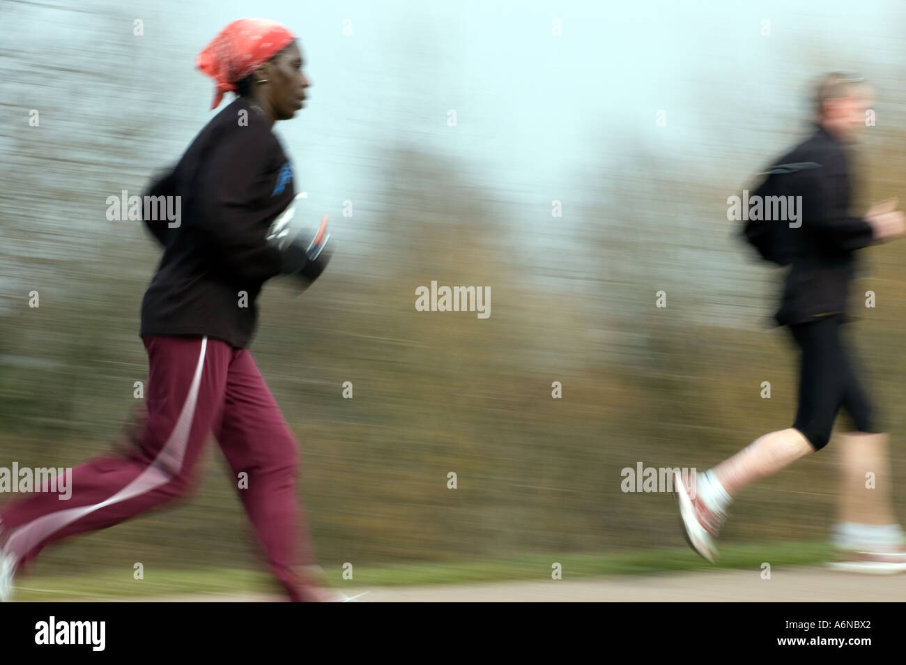 PICTURE CREDIT DOUG BLANE running the Nike Milton Keynes half marathon ...