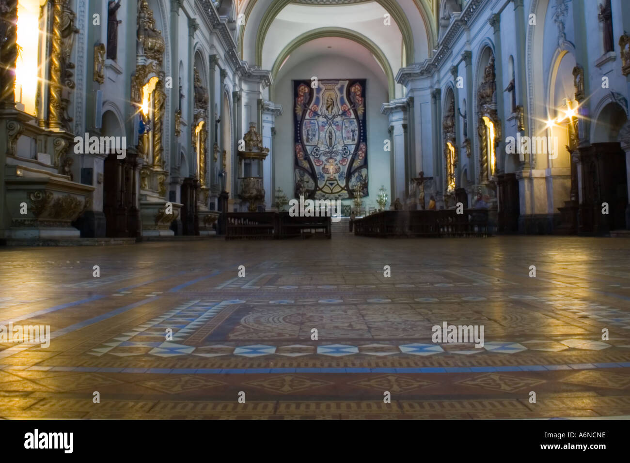 Ornate church interior Stock Photo - Alamy