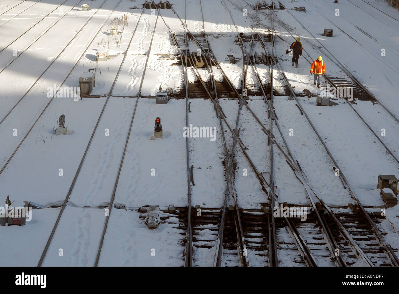 Railway worker hi-res stock photography and images - Alamy