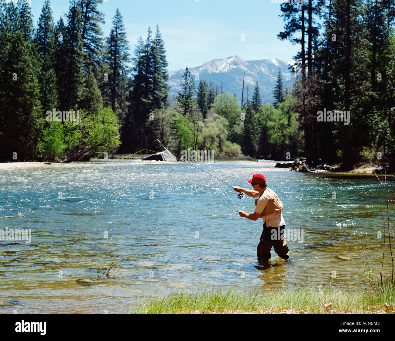 Kings river california fly fishing hi-res stock photography and images ...
