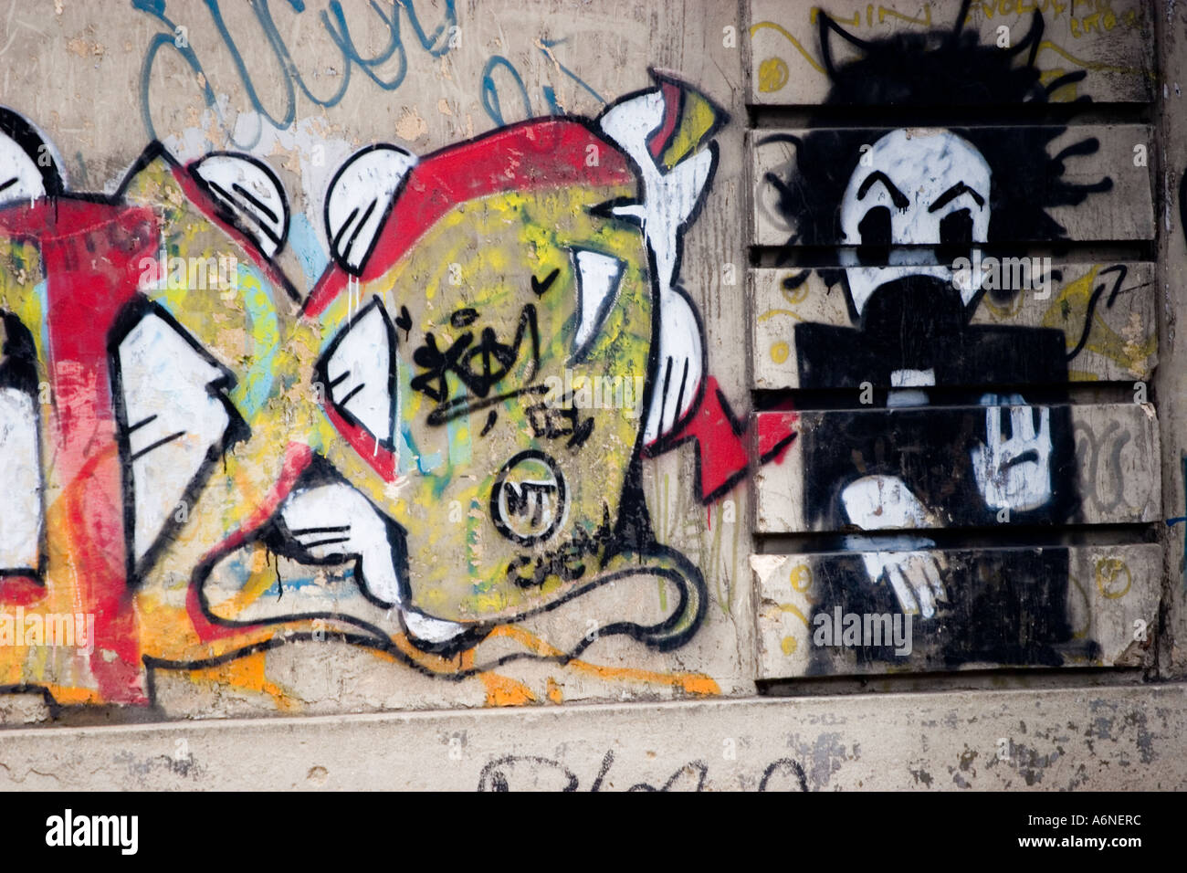 Rio Graffiti O Stock Photo - Alamy