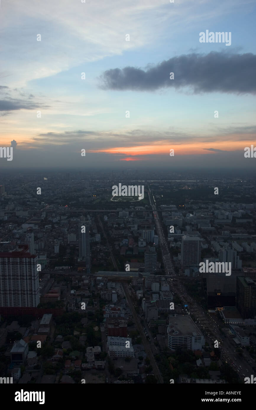 Bangkok sunset B Stock Photo - Alamy