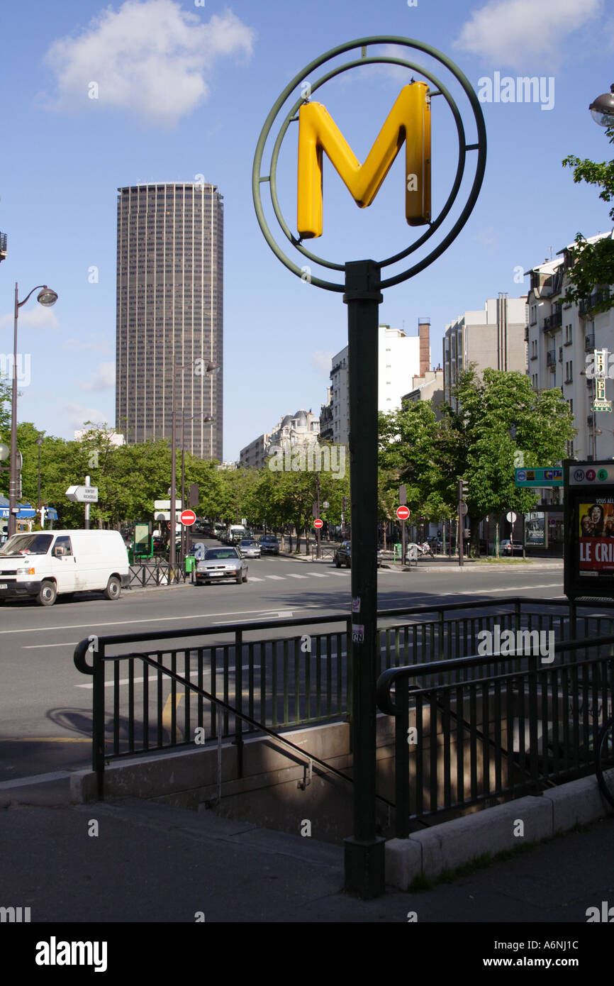 Rue edgar quinet hi-res stock photography and images - Alamy