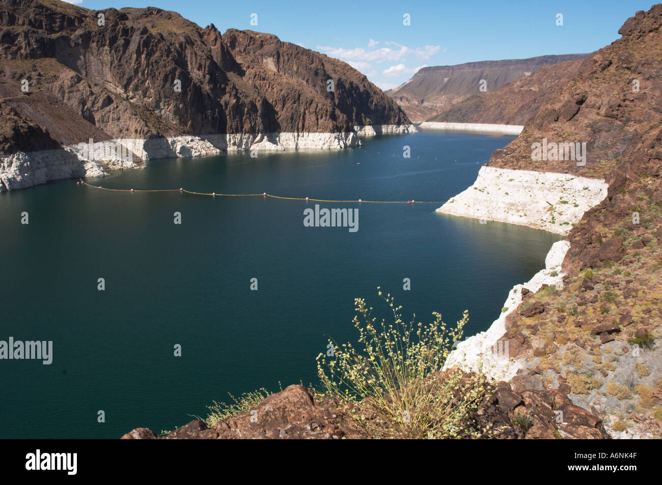 Lake Mead where it meets the Hoover Dam Stock Photo - Alamy
