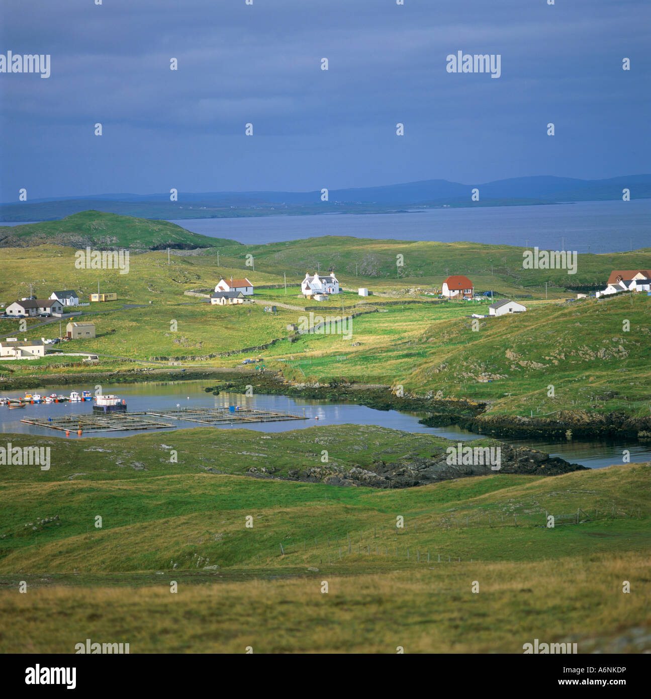 Out Skerries Shetland Islands Scotland United Kingdom Europe Stock ...