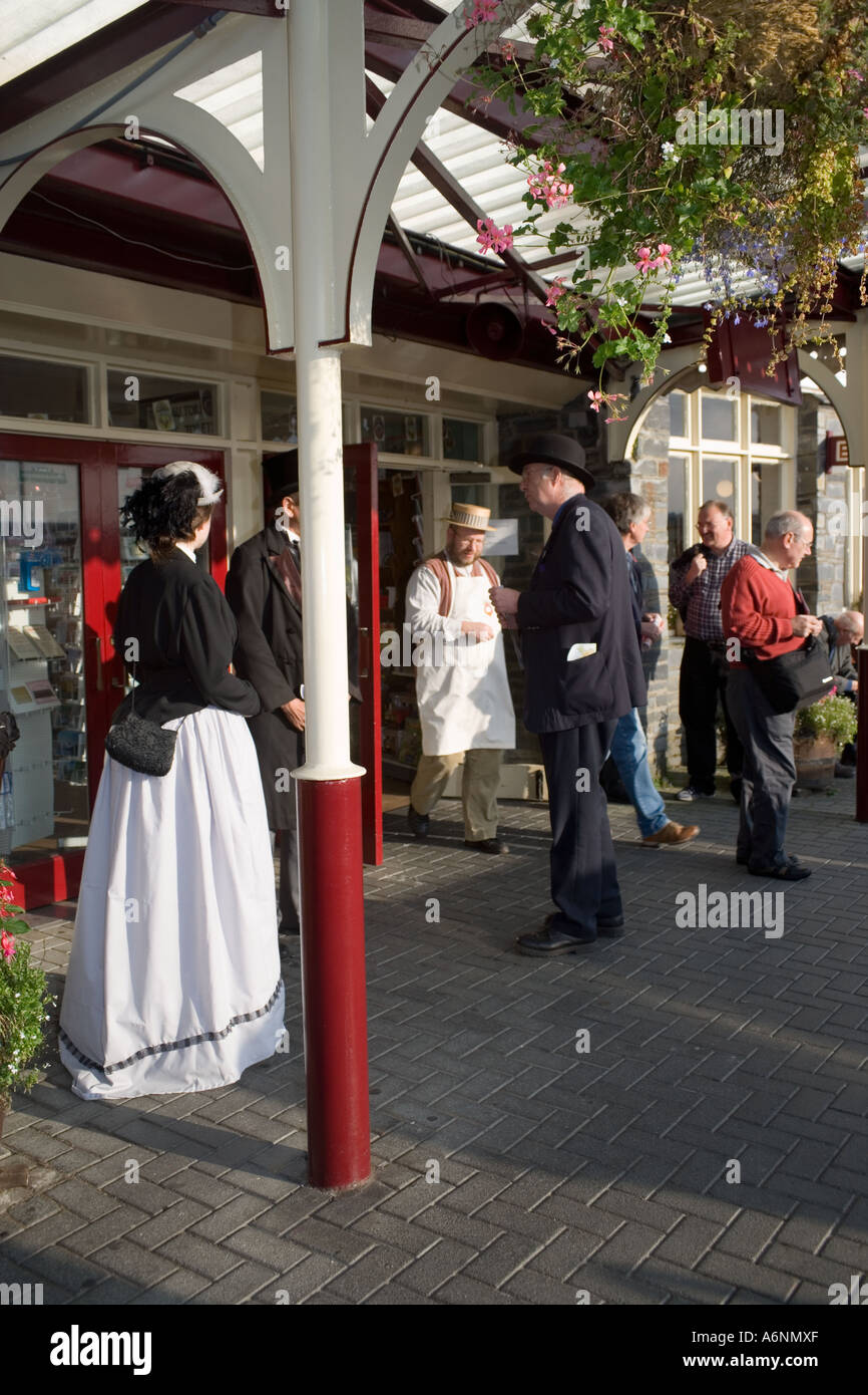 Victorian weekend October 2005 at Ffestiniog Steam Railway at ...