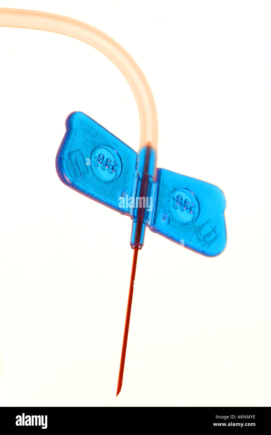 Butterfly Intravenous Needle Stock Photo - Alamy