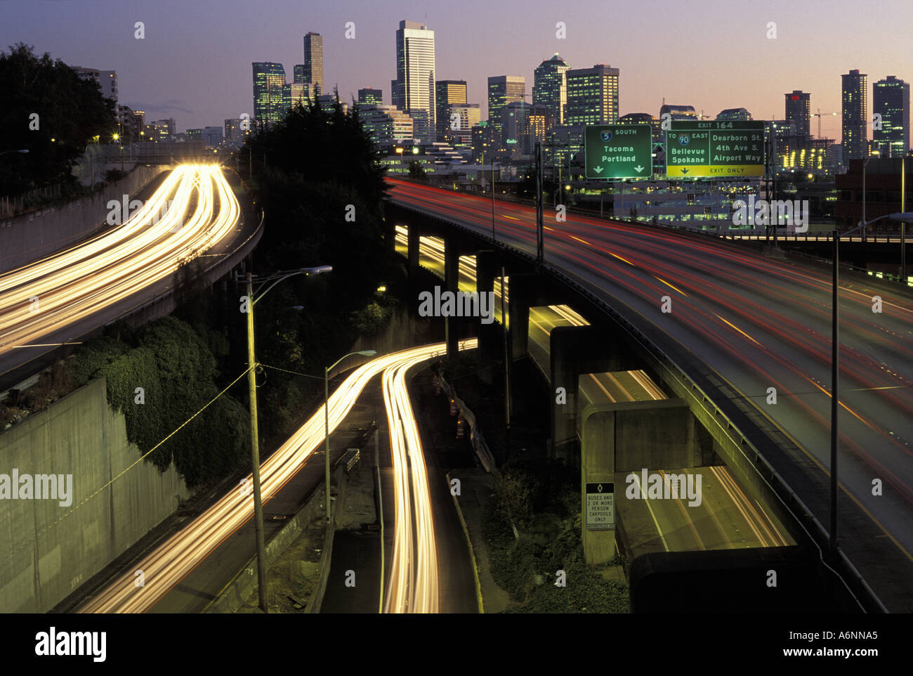 Seattle Road Signs High Resolution Stock Photography and Images - Alamy