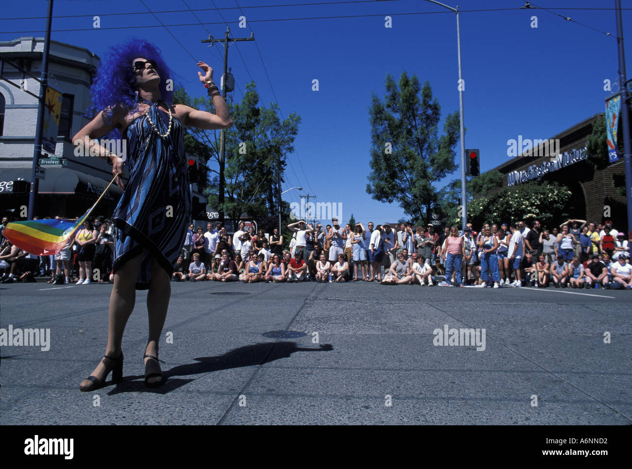 Seattle pride drag hi-res stock photography and images - Alamy