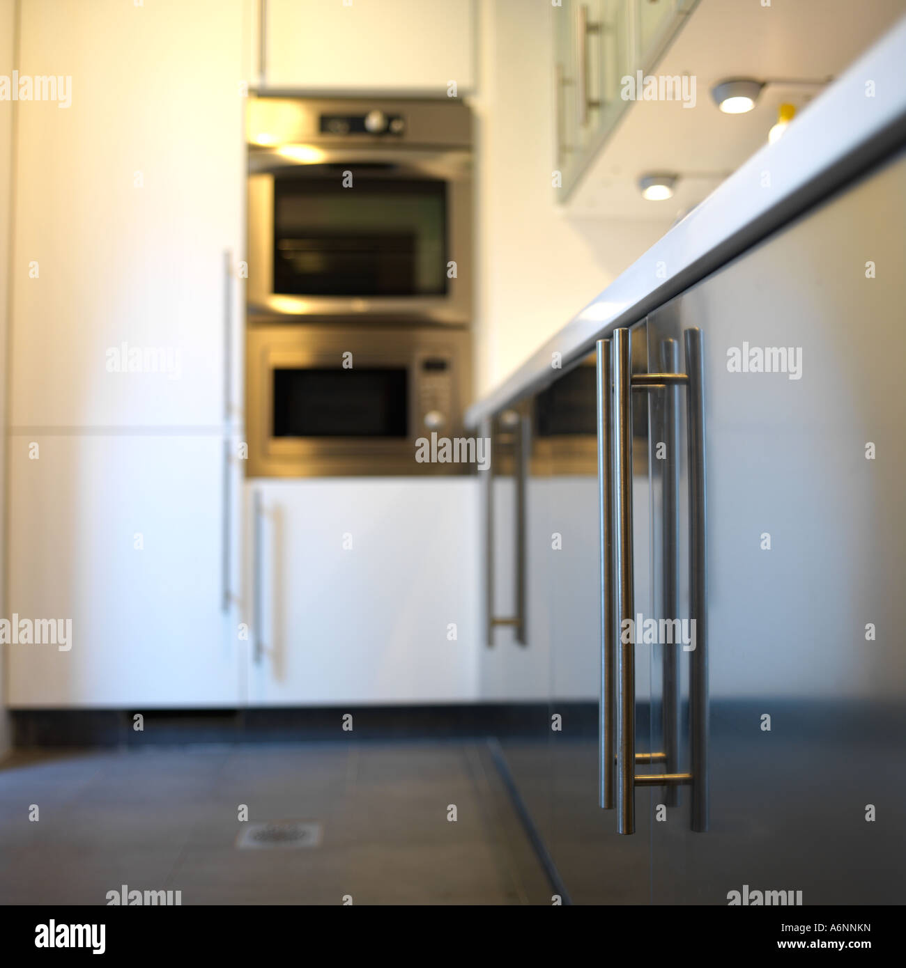 Interior of a domestic kitchen Stock Photo - Alamy