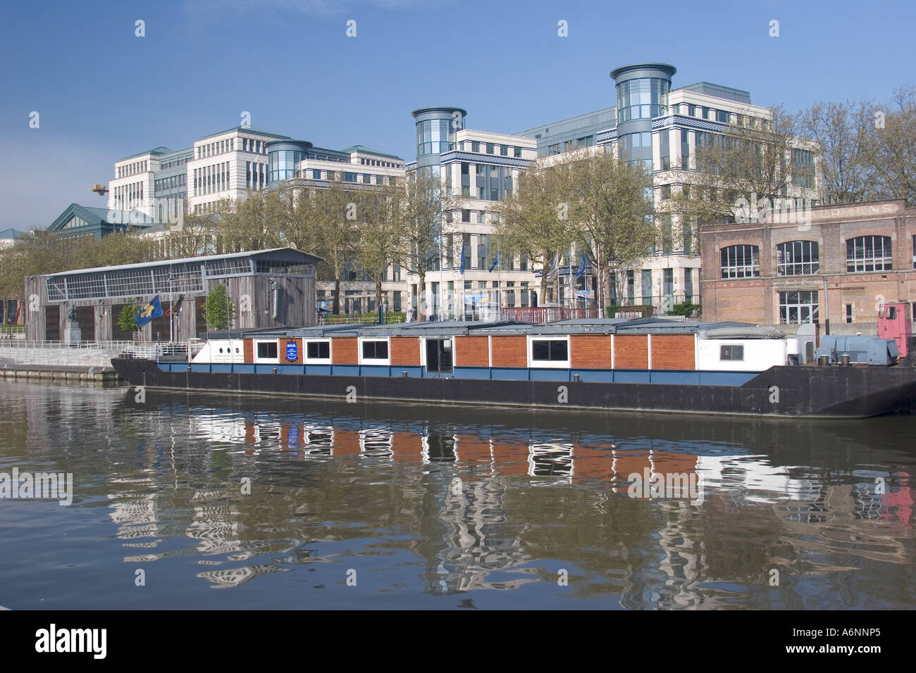 Port of Brussels Brussels Belgium Stock Photo - Alamy