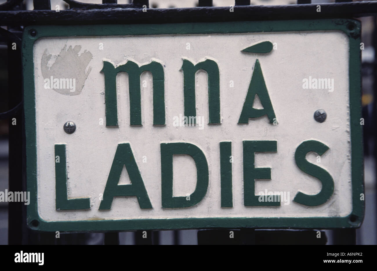 Irish toilet sign hi-res stock photography and images - Alamy