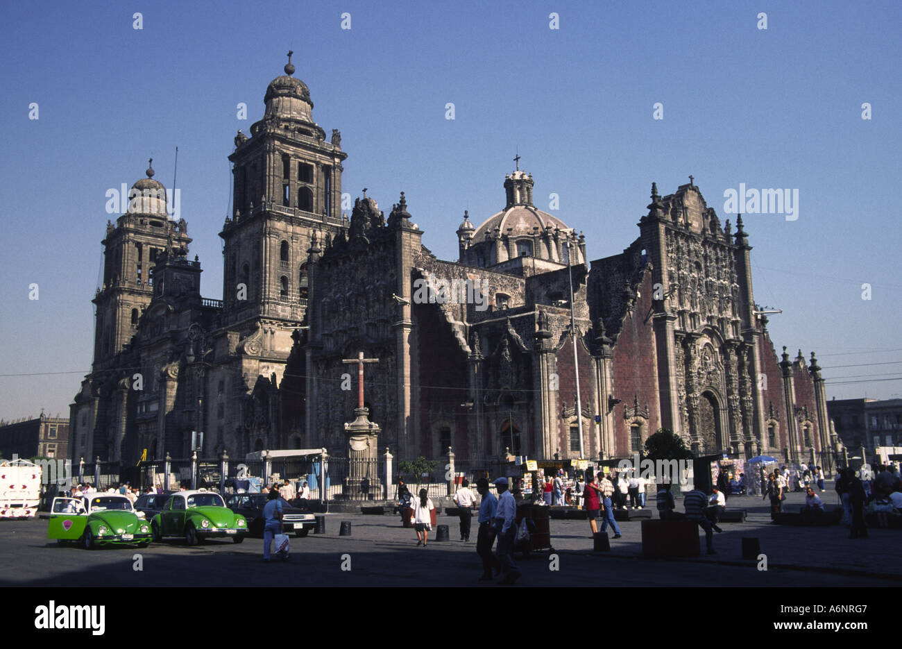 Cathedral Mexico City Mexico Stock Photo - Alamy