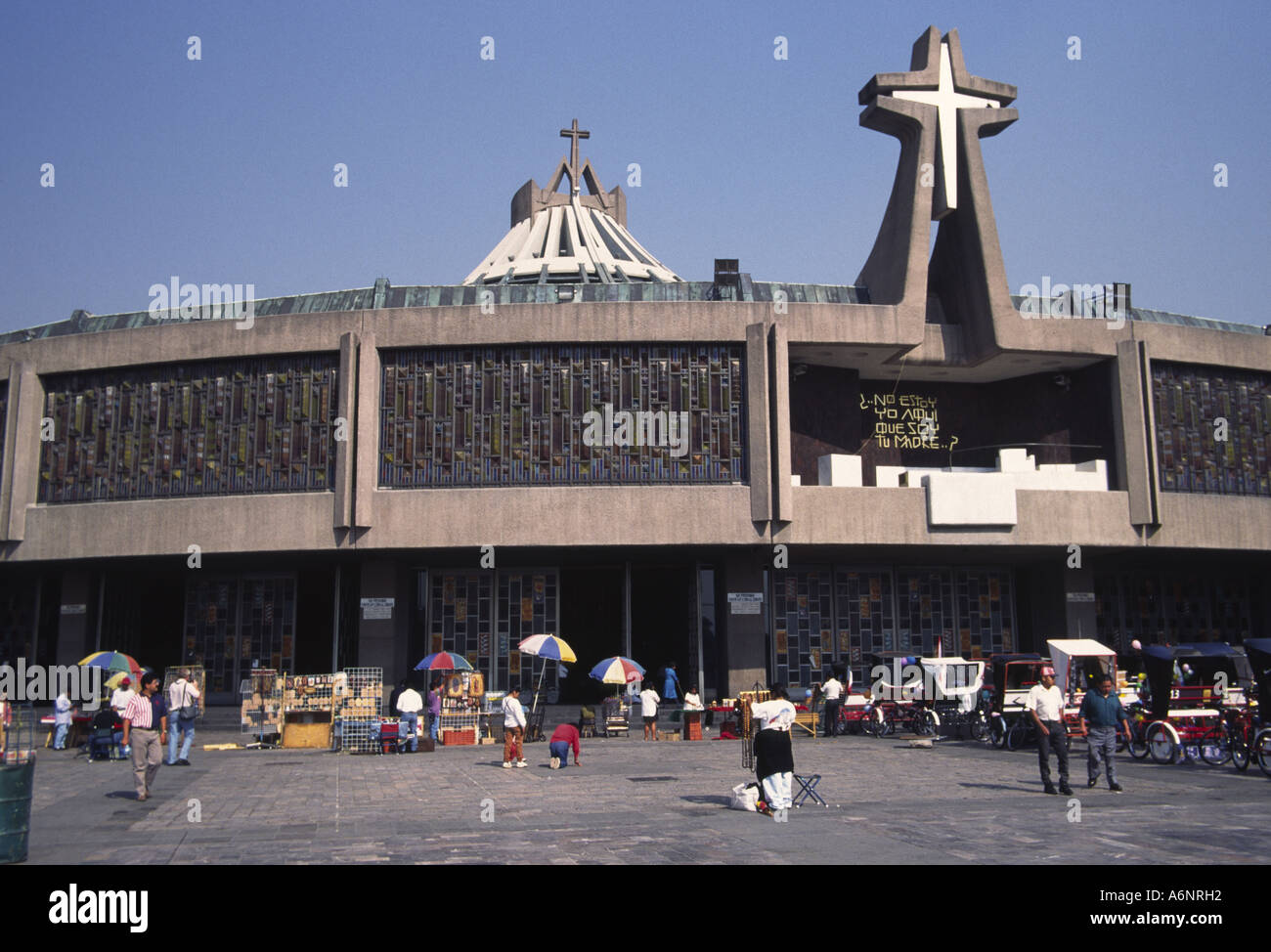 Basilica of Our lady of Guadalupe Mexico City Mexico Stock Photo - Alamy