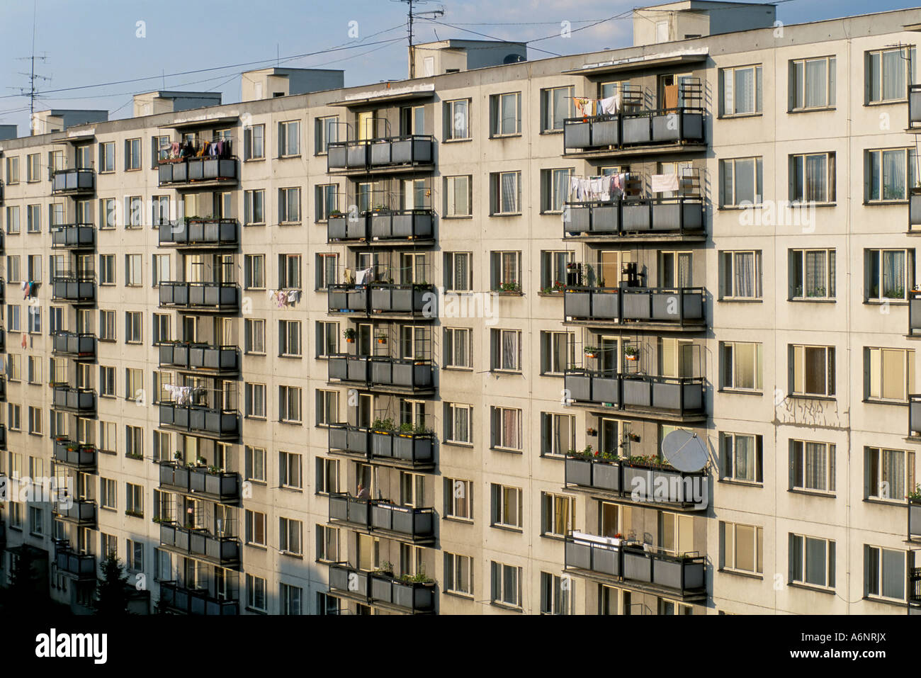 Communist housing estate Zvolen Slovakia Europe Stock Photo - Alamy