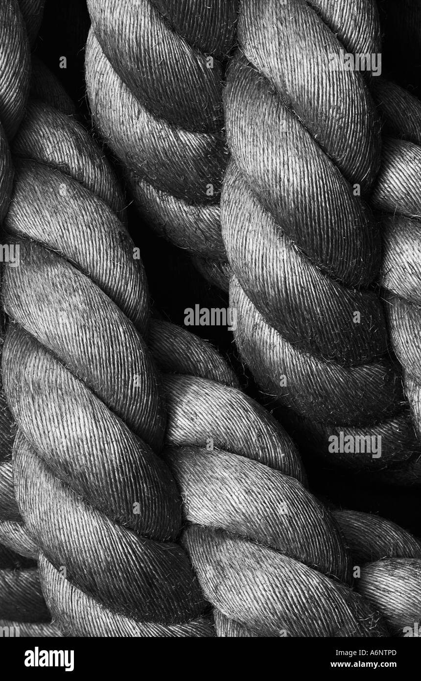 Use of rope Black and White Stock Photos & Images - Alamy