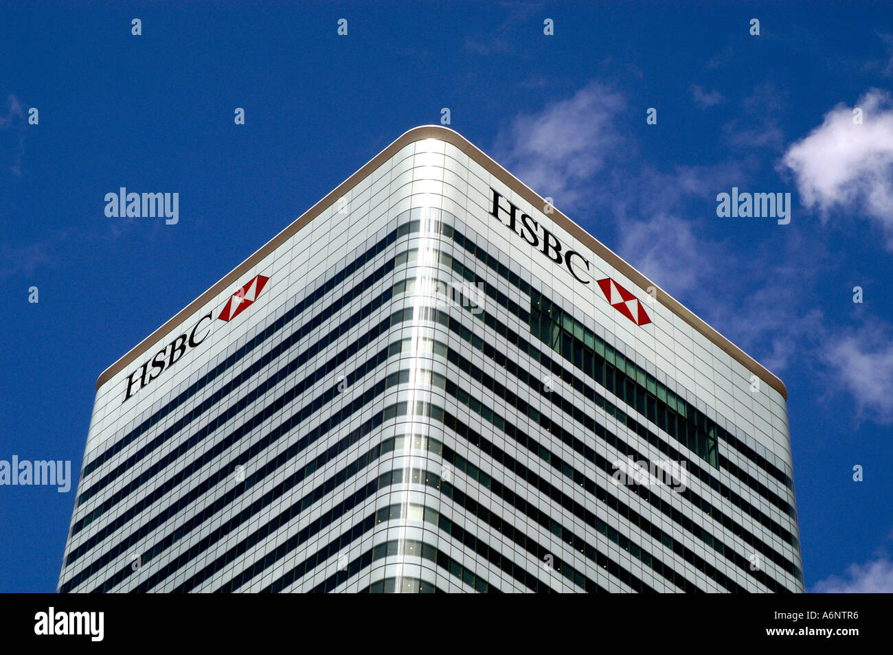 HSBC building, Canary Wharf, Docklands, London, England UK Stock Photo - Alamy