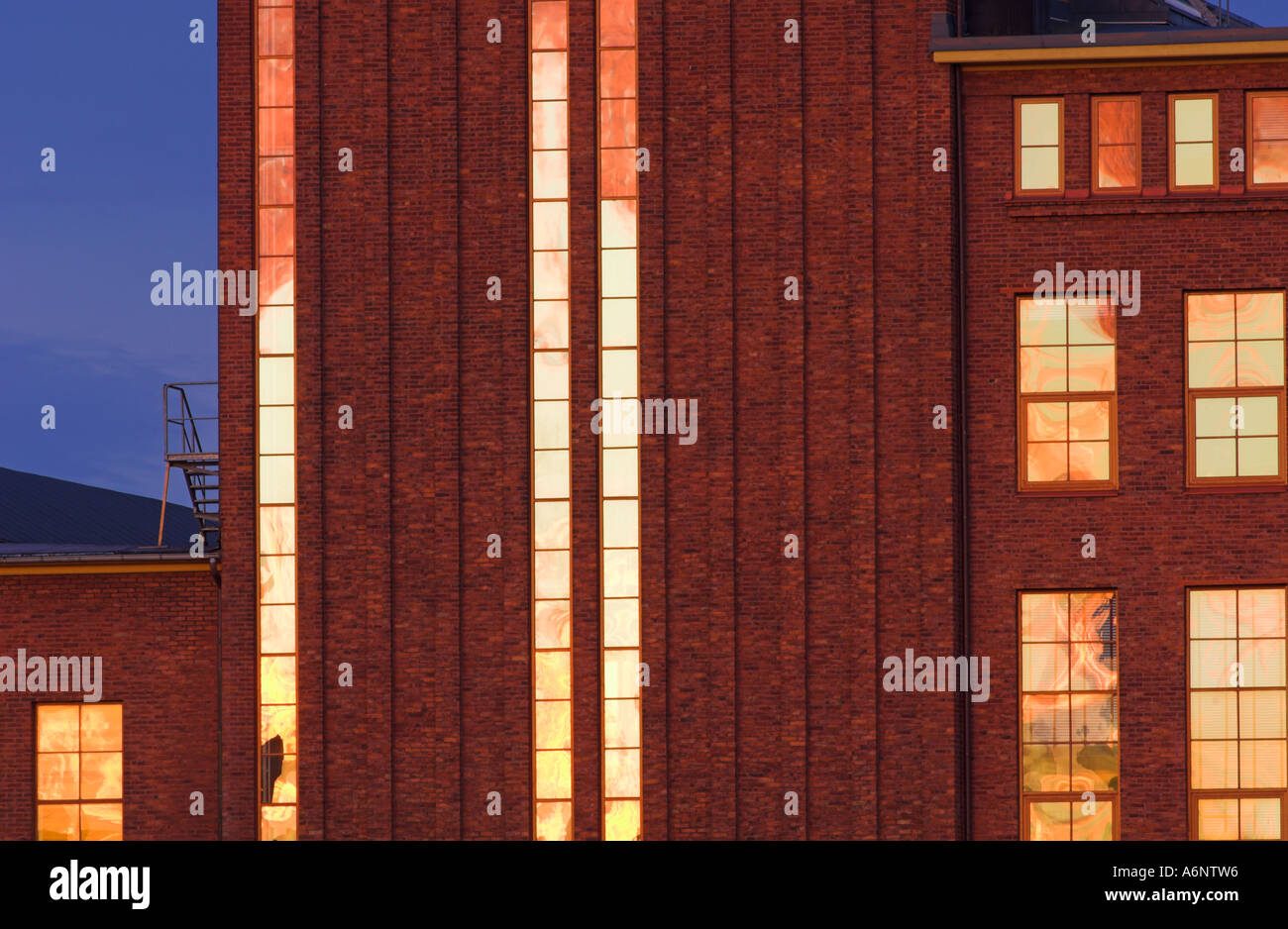 Windows at sunrise Stock Photo - Alamy