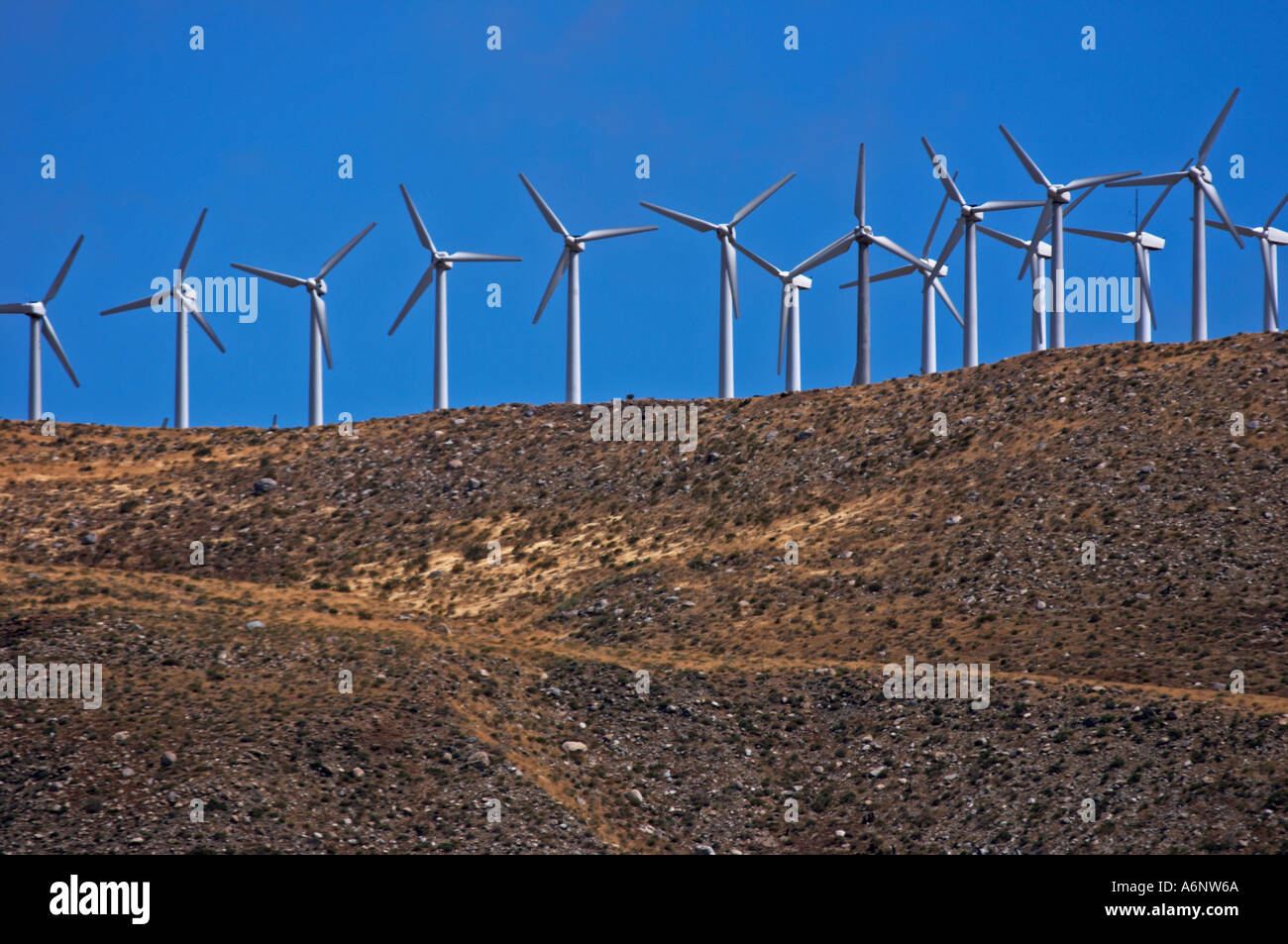 Wind Farm Generators Stock Photo - Alamy