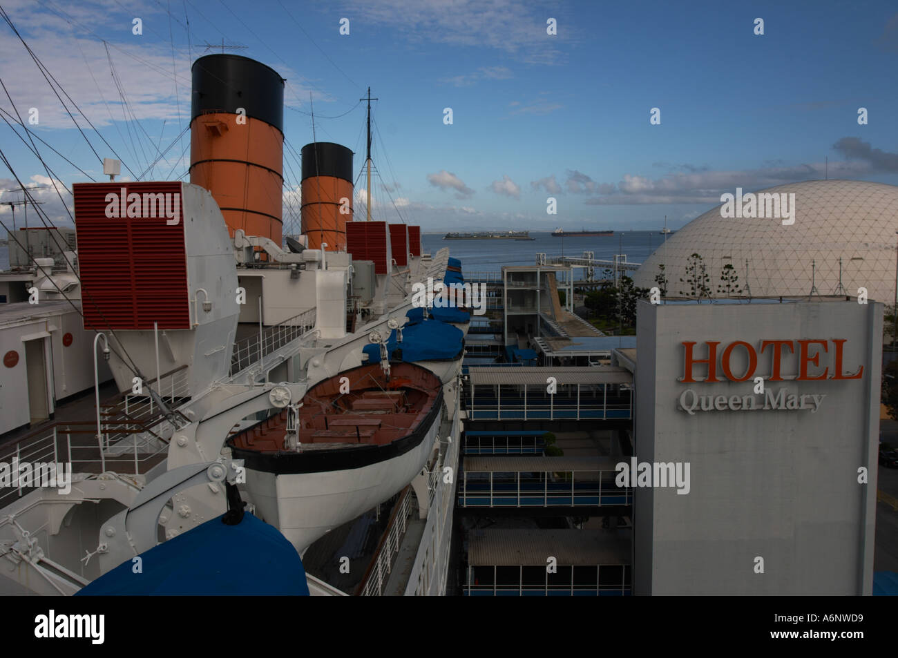 The Queen Mary in Long Beach ocean liner turned historic attraction ...