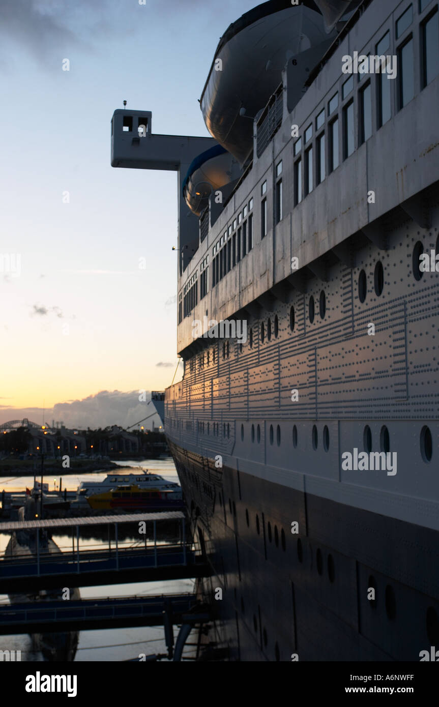 The Queen Mary in Long Beach ocean liner turned historic attraction ...