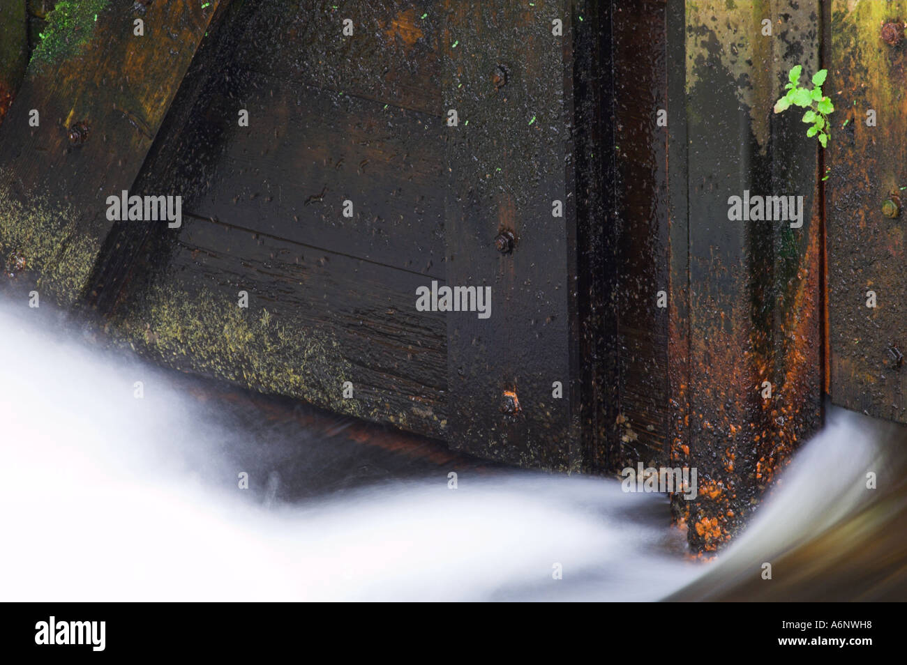 Water passing sluice Stock Photo - Alamy