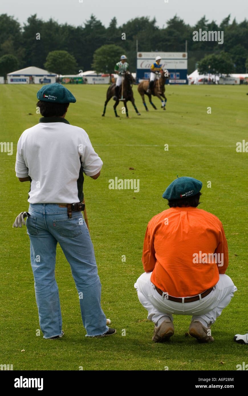Polo players stable hi-res stock photography and images - Alamy