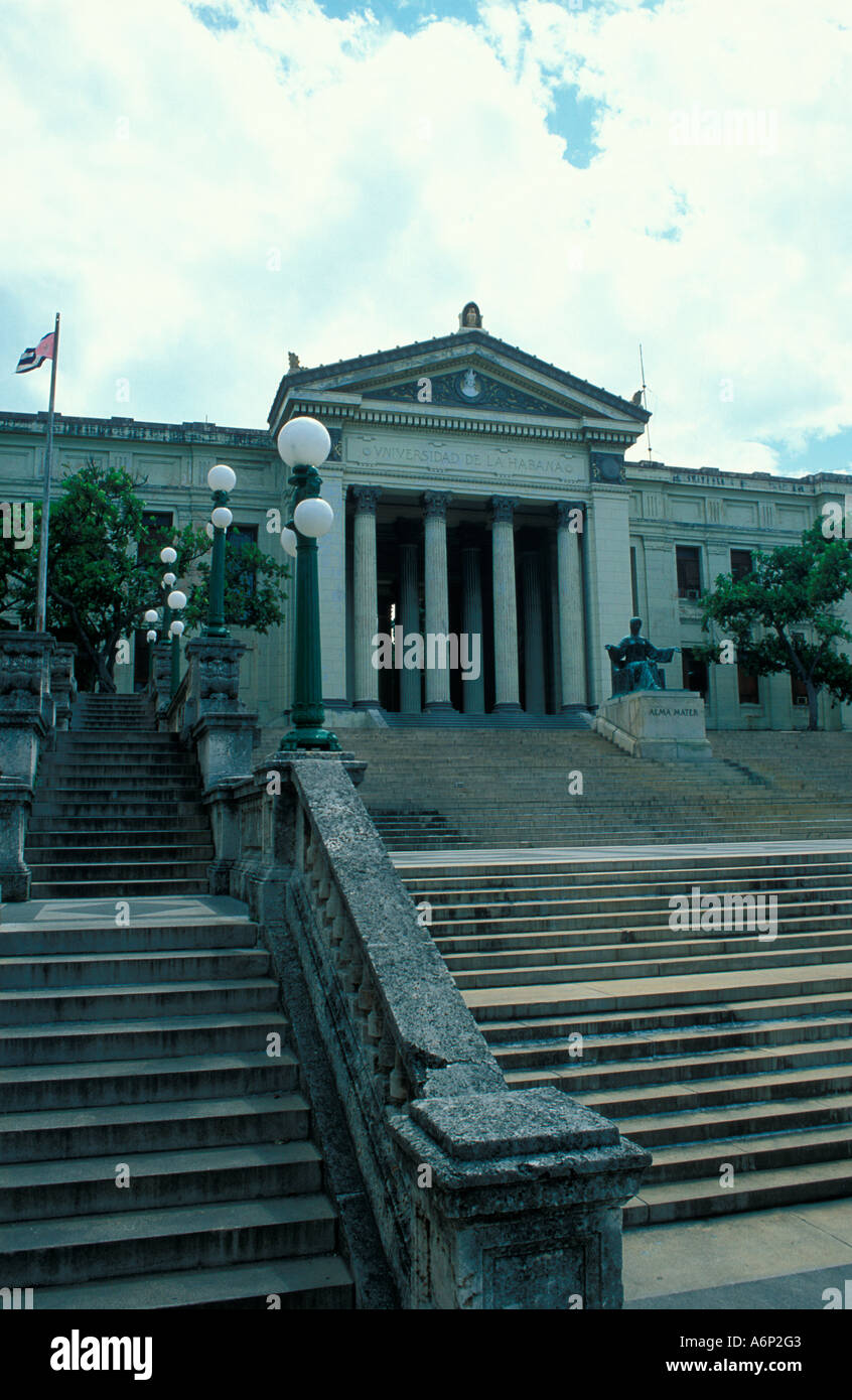 University of Havana Cuba Caribbean Stock Photo - Alamy