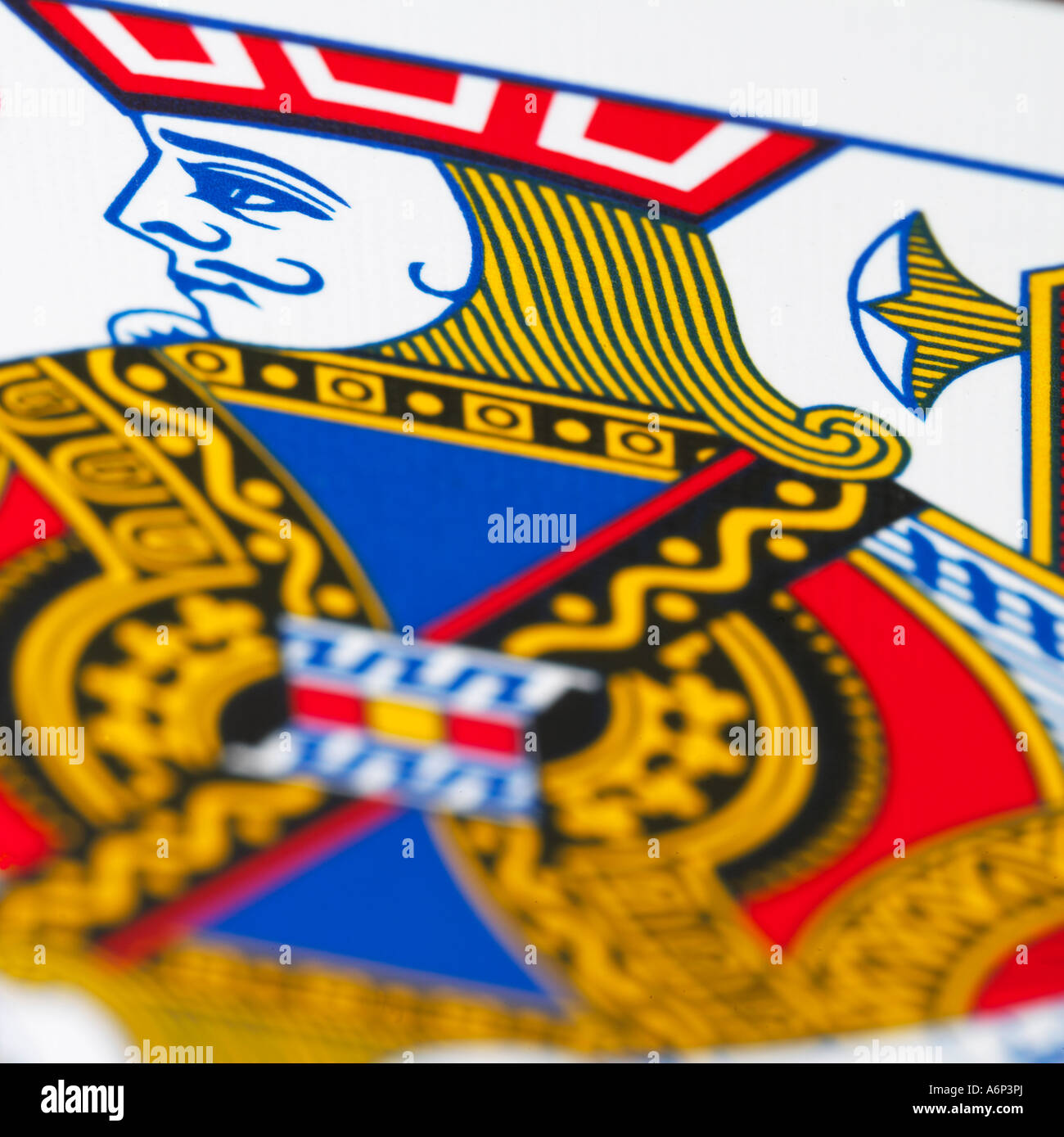 jack - graphic close up of a playing card Stock Photo - Alamy