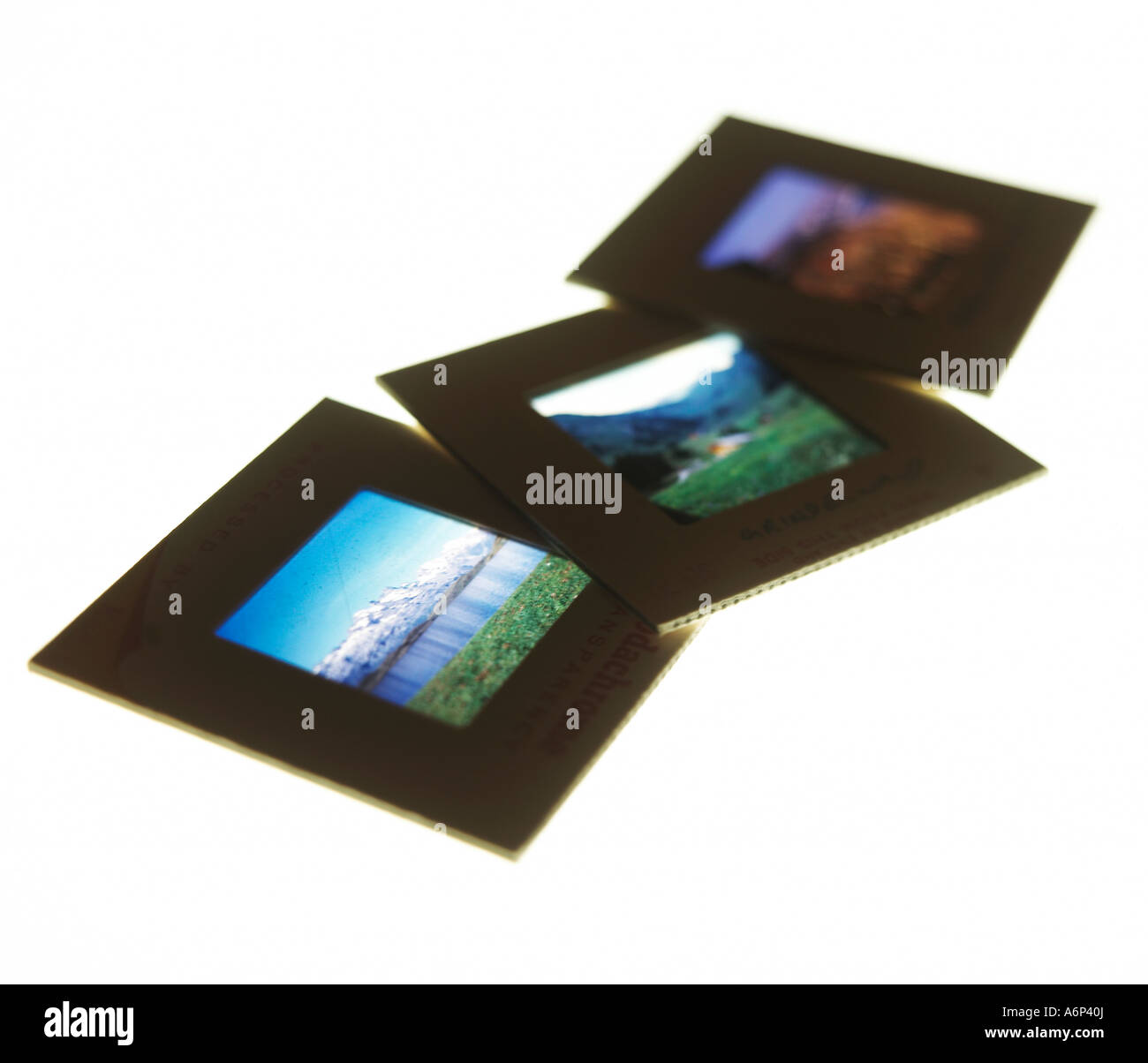 Transparencies on a lightbox hi-res stock photography and images - Alamy