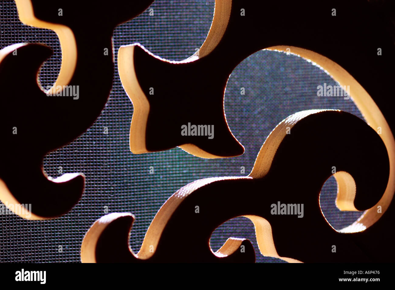Wood scroll pattern hi-res stock photography and images - Alamy