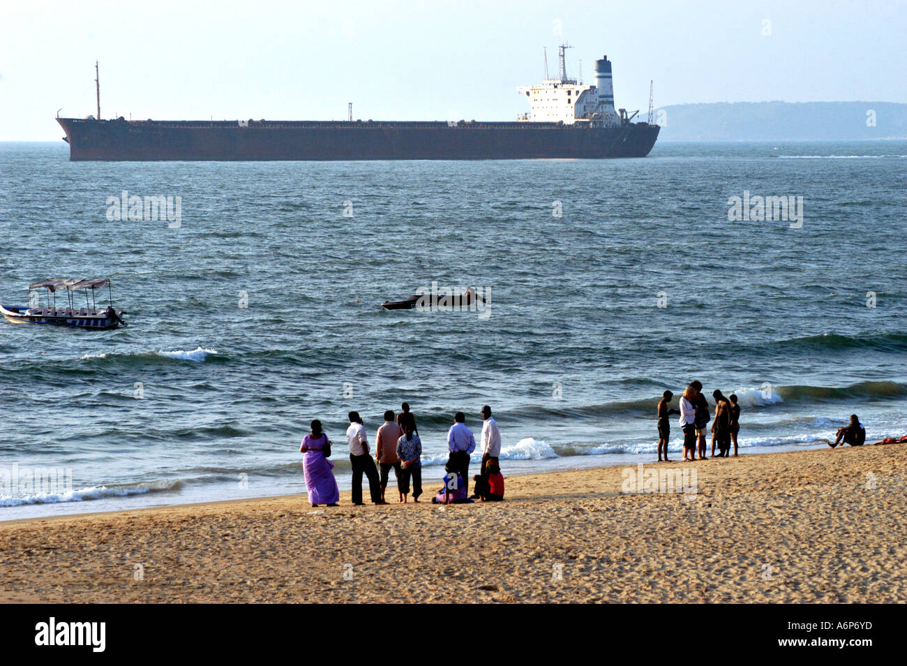 ASB77386 Bulk carrier ship River Princess stuck in the waters off ...