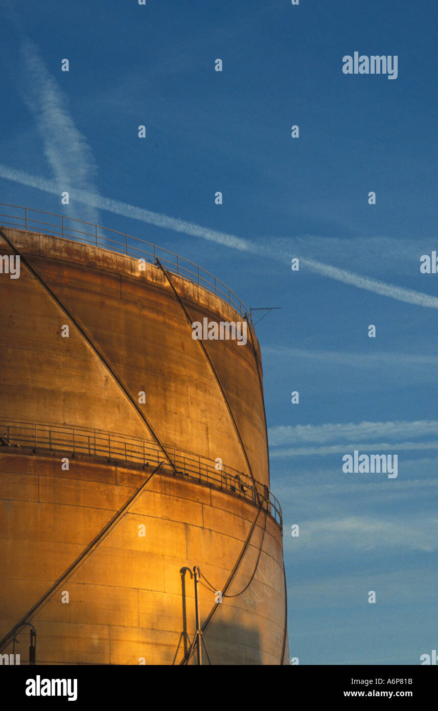 epsom gas works Stock Photo - Alamy